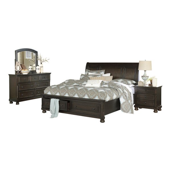 XAVIER QUEEN 6 PIECE STORAGE BEDROOM SET | Tepperman's