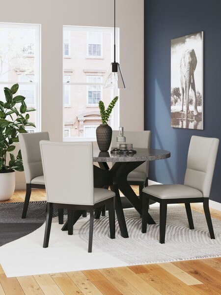 GLINARI TABLE AND 4 CHAIRS | Tepperman's