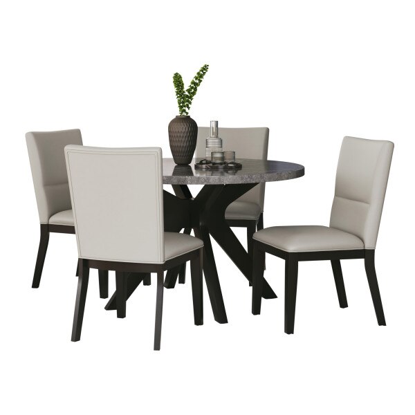 GLINARI TABLE AND 4 CHAIRS | Tepperman's