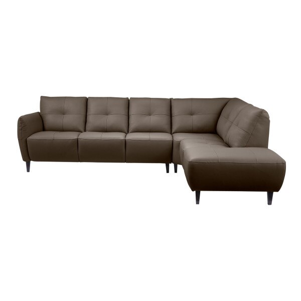 MESA II 100% LEATHER 2 PC SECTIONAL W/RIGHT ARM CHAISE | Tepperman's